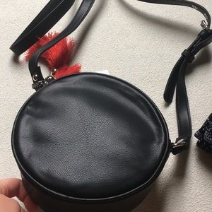 Bags | Peppermint Candy Round Crossbody Purse | Poshmark